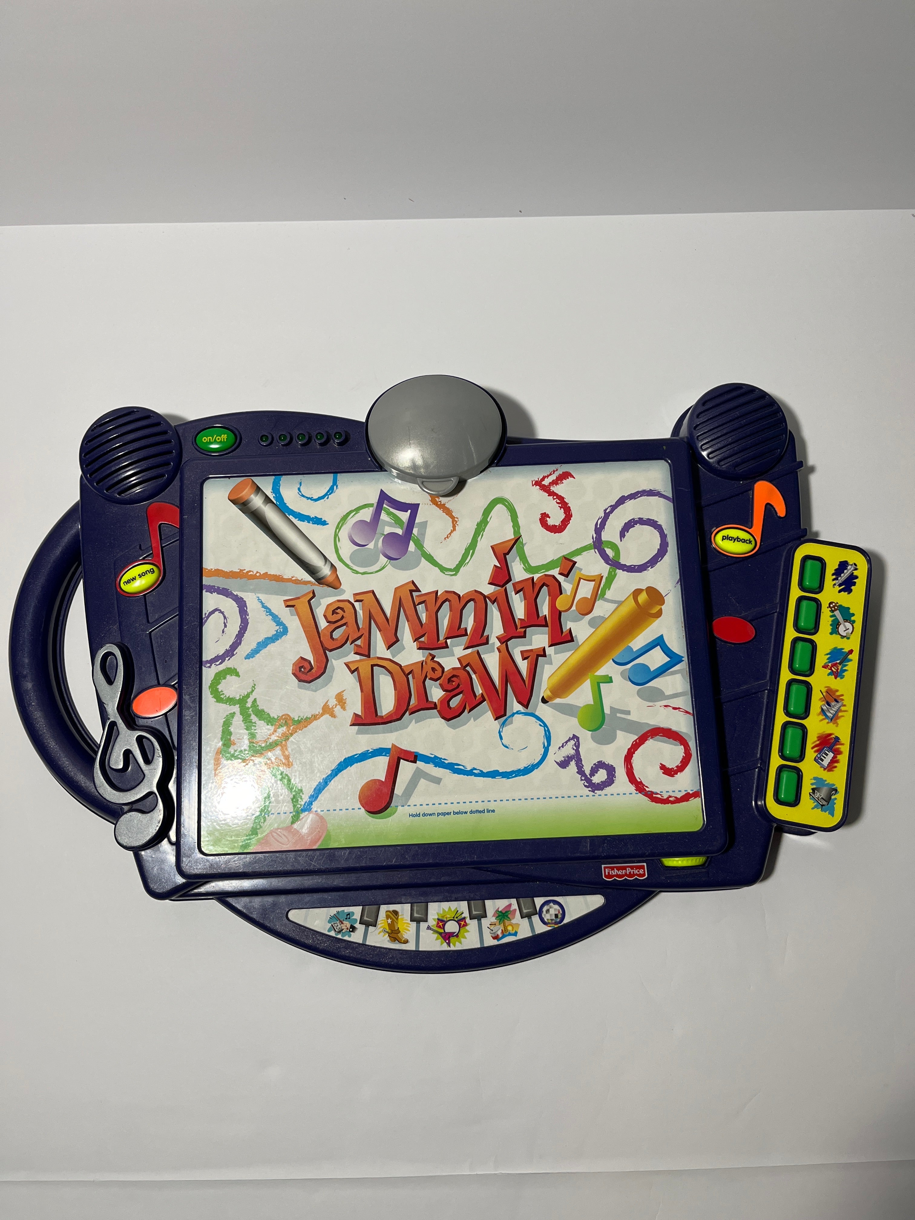 #150 REDUCED Draw and record music Fisher-Price Jammin' Draw Music toy ...